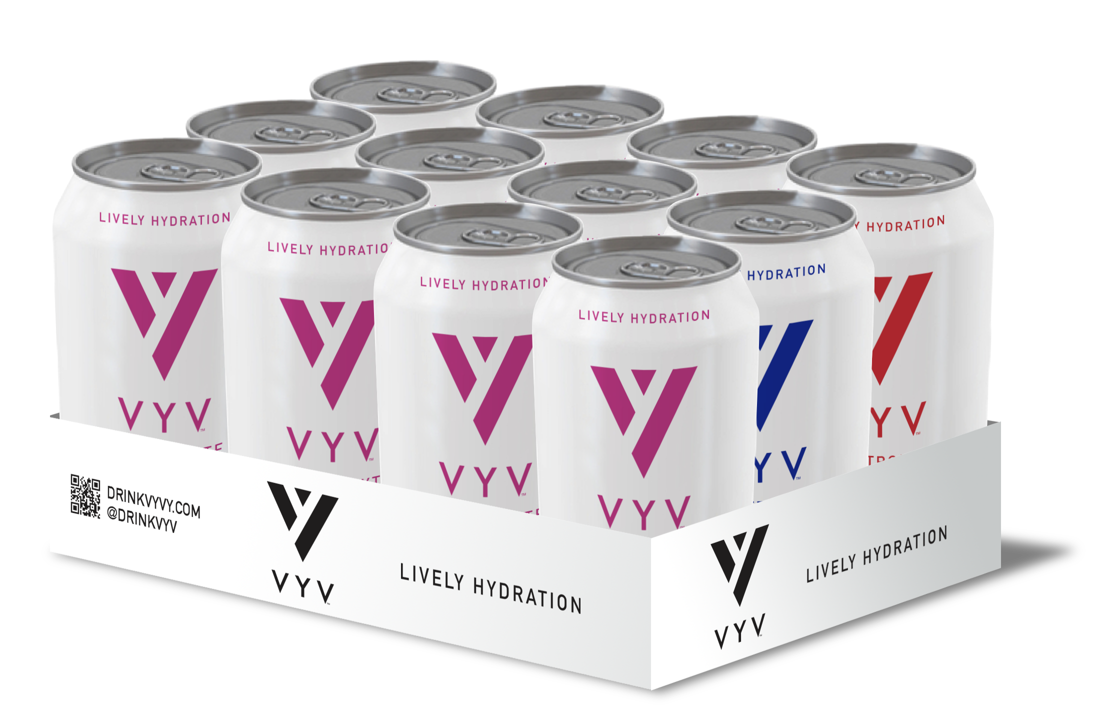 Variety Pack (12 Cans) – VYV Hydration